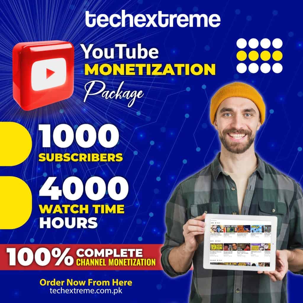 Youtube Monetization Package – TechExtreme
