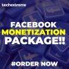 Buy Facebook Monetization Package – TechExtreme